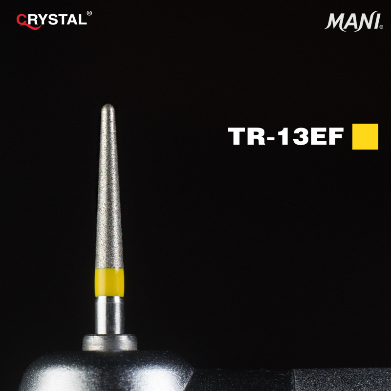 Алмазний бор TR-13EF (Taper Round - Конусоподібний закруглений кінчик). Закруглений конус, ISO ...
